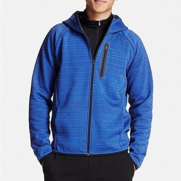 Uniqlo | Shirts | Uniqlo Mens Dry Stretch Long Sleeve Full Zip Hoodie ...